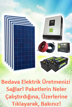 SolarEvi.com - Bedava Elektrik İçin İhtiyacınız Olan Herşey